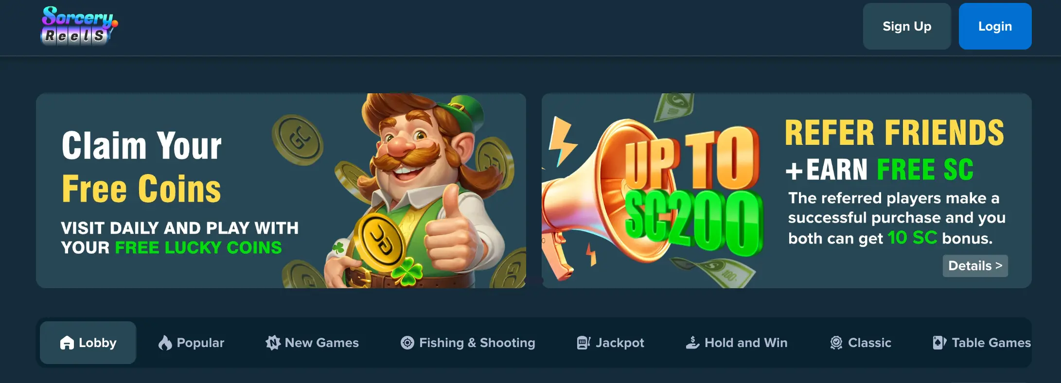 Sorcery Reels Casino Review | No Deposit Bonus & VIP Tiers