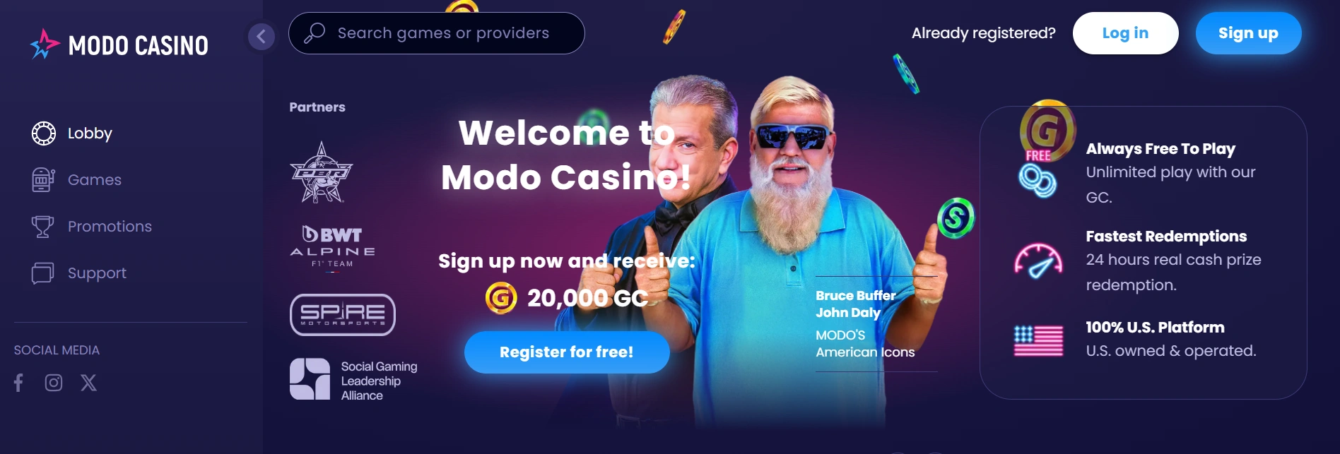 Modo Casino Reports AWS Outage on Monday